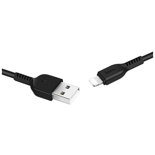 Кабель Hoco X20 Flash USB - Lightning, 2 м, 1 шт., черный