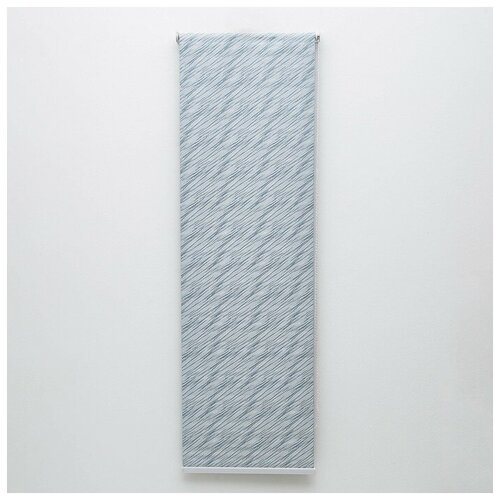 Штора рулонная КНР "Мгла", блэкаут, 120х180 см, цвет серый (6904550)