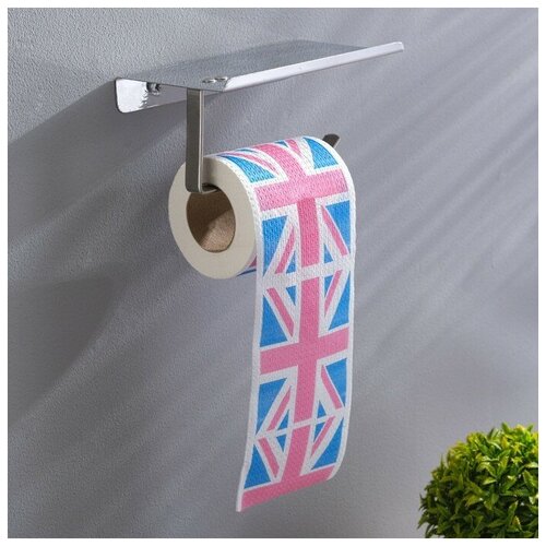 Русма Сувенирная туалетная бумага "Флаг Британия", 9,5х10х9,5 см