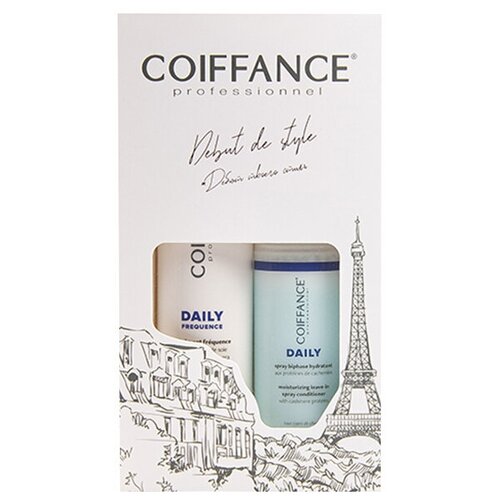 COIFFANCE PROFESSIONEL Набор DAILY (шампунь DAILY для нормальных волос + кондиционер DAILY, 200 мл)