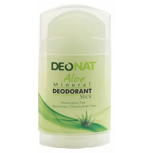 DEONAT Дезодорант Aloe (twist up), кристалл (минерал), twist-up, 100 мл, 1 шт.