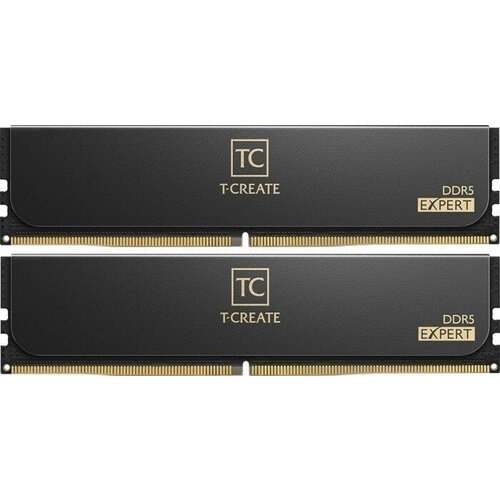 Модуль памяти 32GB (2x16GB) TEAMGROUP T-Create Expert, DDR5, 6000MHz CL38 (38-38-38-78) 1.25V / CTCED532G6000HC38ADC01 / Black