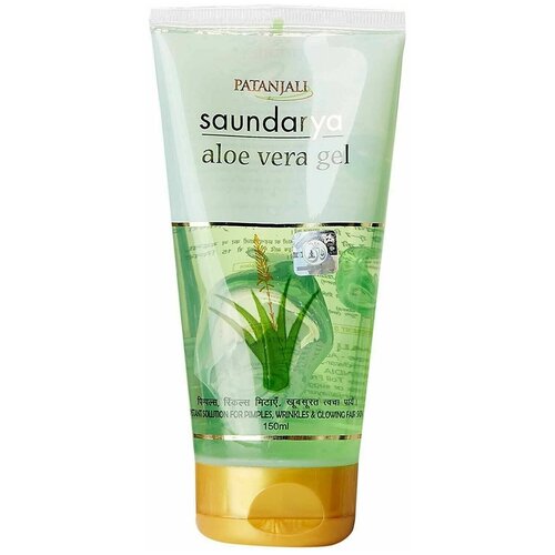 Patanjali Гель для тела Saundarya Aloe vera gel, 150 мл