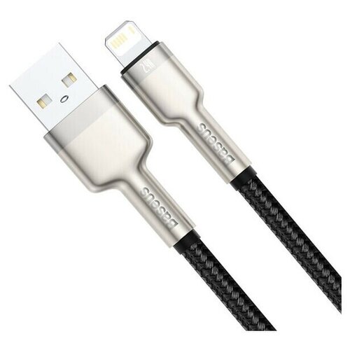 Кабель Baseus Cafule Series Metal Data Cable USB to Lightning 2.4A 0,25m (CALJK-01)