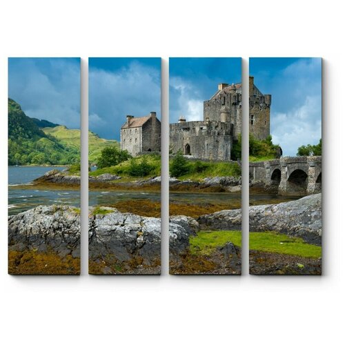Модульная картина Замок Эйлен Донан в Шотландии70x53