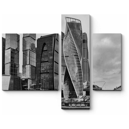 Модульная картина Московский бизнес центр110x91