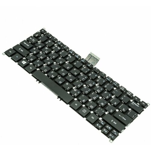 Клавиатура для ноутбука Acer Aspire S3 / Aspire S5 / Aspire S3-391 и др, черный