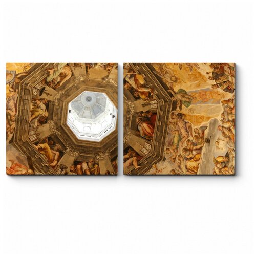 Модульная картина Собор Санта Мария дель Фьоре 80x40