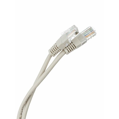 Neomax Неомакс Патч-корды NM13011-005 Шнур коммут. UTP 0.5 м, cat.5е, 24AWG, серый, LSZH, многожильный