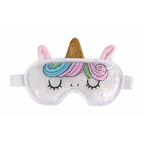 Маска для глаз Hot & Cold Gel Beads Animals Unicorn Eye Mask