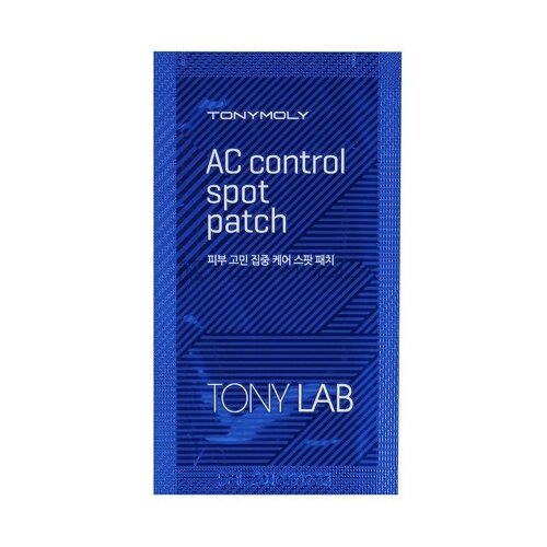 TONY MOLY Tony Lab Антибактериальные патчи AC Control Spot Patch, 1 г, 2 мл, 10 уп.