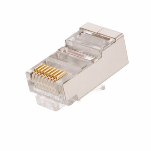 NETLAN Коннектор NETLAN RJ45/8P8C , с экраном , уп 1000шт