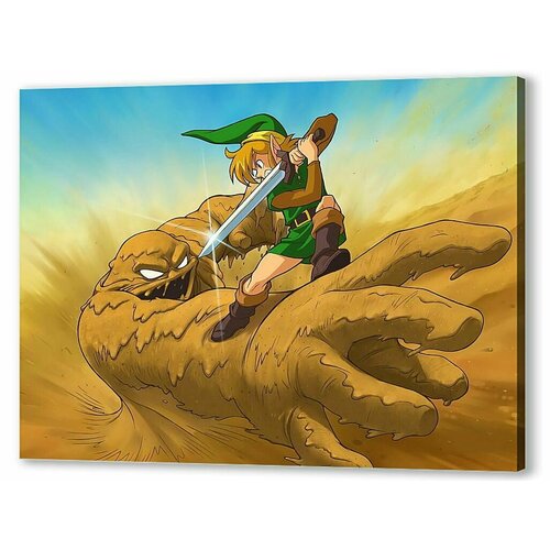 Плакат, постер на бумаге Zelda. Размер 30 х 42 см