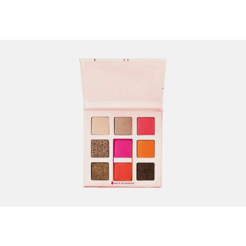 Тени для век ESSENCE bloomin' bright eyeshadow & eyeliner palette цвет: 01 See Me Bloomin' / 6.86 г