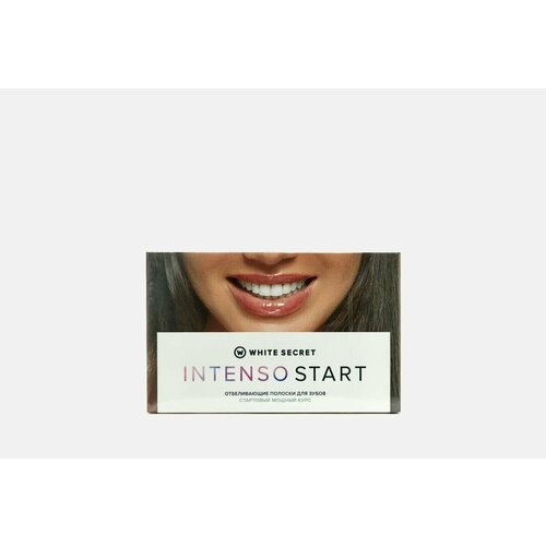 Отбеливающие полоски (7 саше) WHITE SECRET Intenso Start