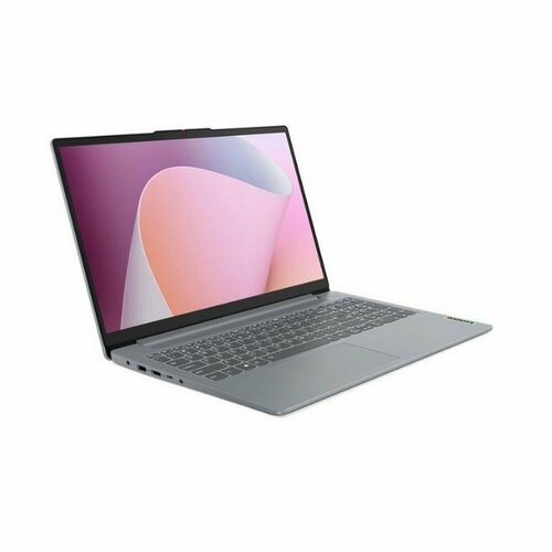 Ноутбук 15.6" IPS FHD LENOVO IdeaPad Slim 3 grey (Ryzen 5 7520U/8Gb/512Gb SSD/VGA int/noOS) (82XQ00BDRK)