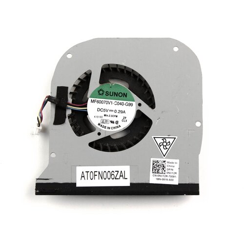 Вентилятор/Кулер для ноутбука Dell E6320 ORG p/n: NV12R, G70N05NS4AZ