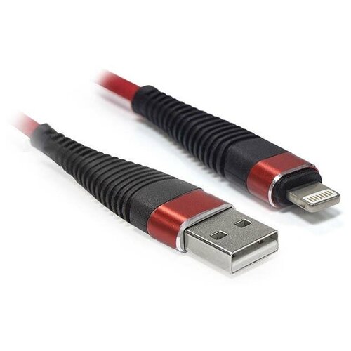 Кабель CBR USB - Lightning (CB 501), 1 м, красный