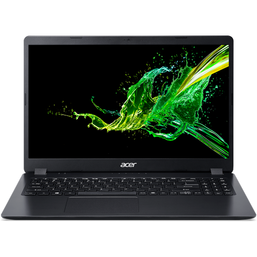 15.6" Ноутбук Acer A315-56-38MN 1920x1080, Intel Core i3 1005G1 1.2 ГГц, RAM 8 ГБ, DDR4, SSD 256 ГБ, Intel UHD Graphics, Linux, NX.HS5ER.00B, черный