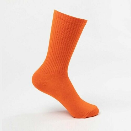 Носки , размер 40/42, оранжевый