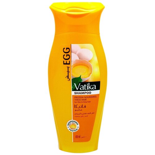 Vatika шампунь Egg Protein Nourished, Thick Hair, 400 мл