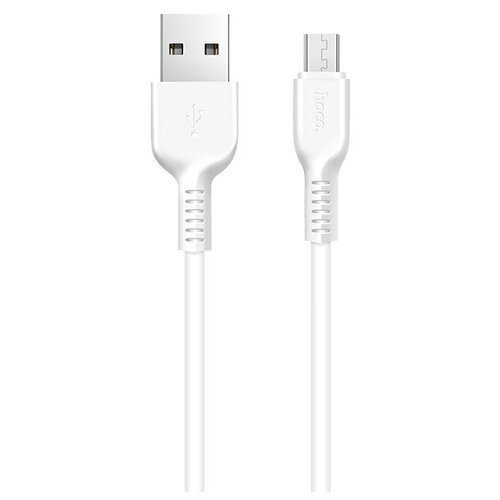 Кабель Hoco X13 Easy charged USB - microUSB, 1 м, 1 шт., белый