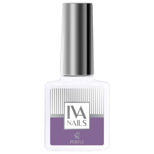 IVA Nails Гель-лак Purple, 8 мл, 3
