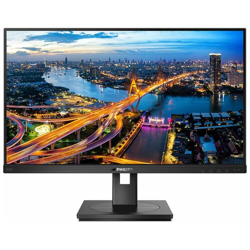 23.8" Монитор Philips 242B1, 1920x1080, 75 Гц, IPS, черный