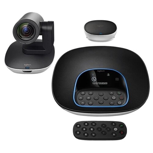 Система для видеоконференций Logitech VC GROUP, Bluetooth, черный