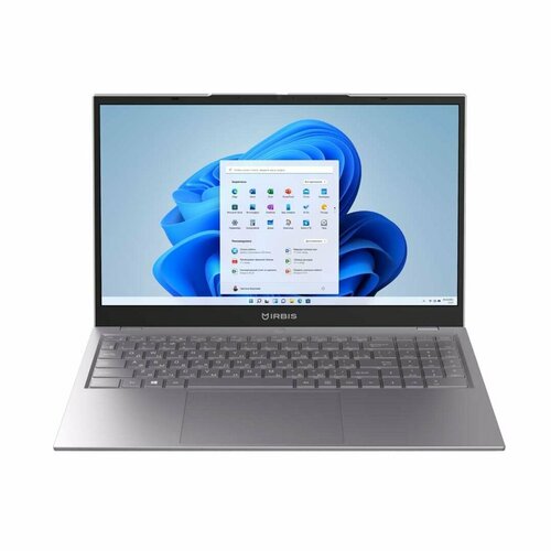 Ноутбук IRBIS 15N IPS FHD (1920x1080) 15NBP3507 Cерый 15.6" Intel Core i5-1235U, 8ГБ DDR4, 256ГБ SSD, Iris Xe Graphics, Windows 11 Pro