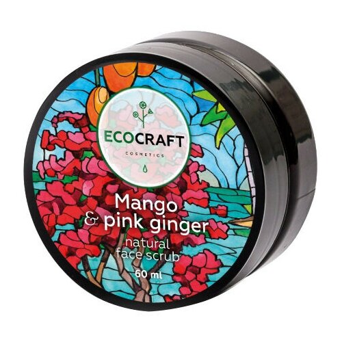 EcoCraft скраб для лица Mango & pink ginger, 60 мл