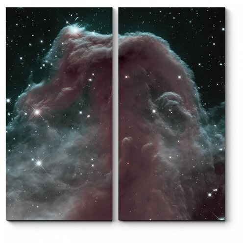 Модульная картина Космический туман 130x130