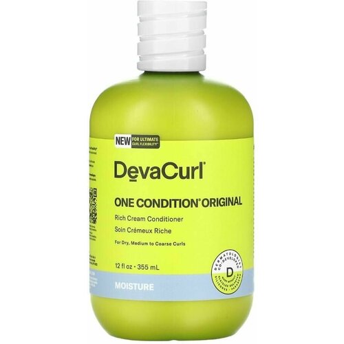 Devacurl, кондиционер для кудрявых волос, One condition original, 355 ml, кгм