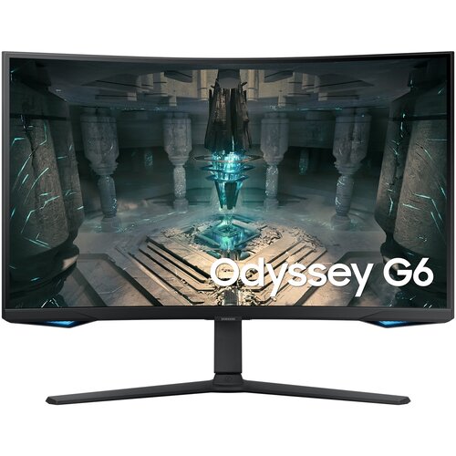 32" Монитор Samsung Odyssey G6 S32BG650EI, 2560x1440, 240 Гц, *VA, Ростест (EAC), черный