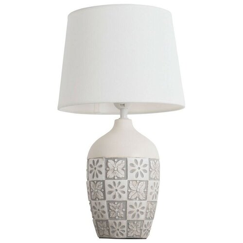 Лампа декоративная Arte Lamp Twilly A4237LT-1GY, E27, 40 Вт, белый