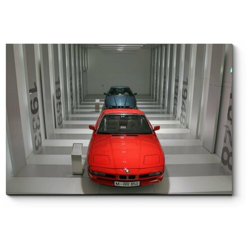 Модульная картина Музей BMW в Мюнхене 80x53