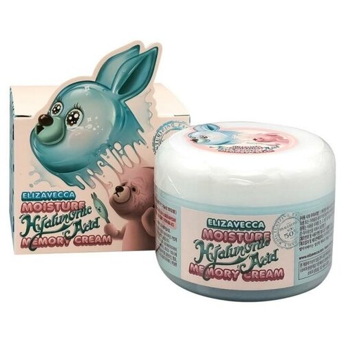 Elizavecca Крем-пудинг для лица Elizavecca Moisture Hyaluronic Acid Memory, гиалуроновый, 100 г