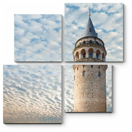 Модульная картина Непреступный Стамбул 130x130