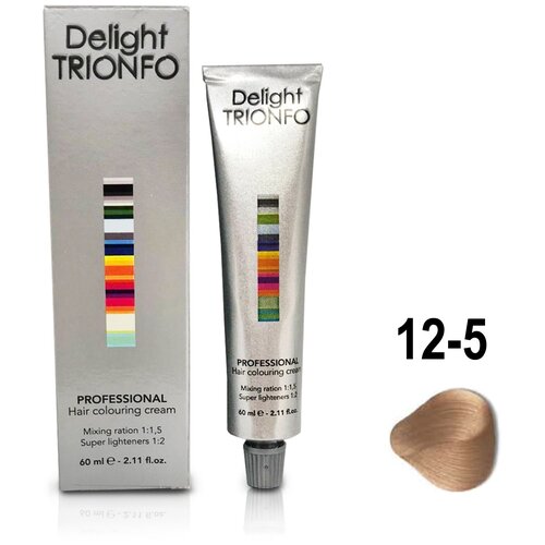 Constant Delight Стойкая крем-краска для волос Trionfo, 12-5 специальный блондин золотистый, 60 мл