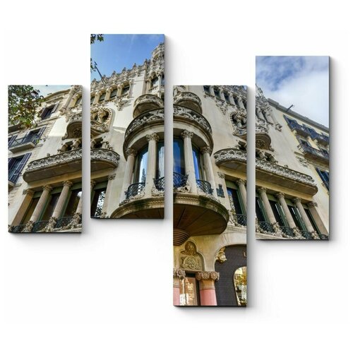 Модульная картина Неокласицизм в архитектуре Барселоны104x98