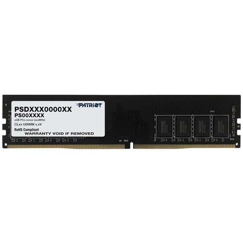 Оперативная память Patriot Memory SL 32 ГБ DDR4 2666 МГц DIMM CL19 PSD432G26662