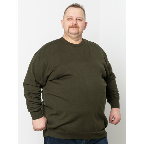 Пуловер Turhan, размер 5XL, хаки