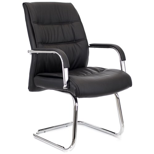 Конференц-кресло EverProf Bond CF, обивка: искусственная кожа, цвет: экокожа черная
