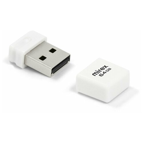 USB Flash Drive 64Gb - Mirex Minca White 13600-FMUMIW64