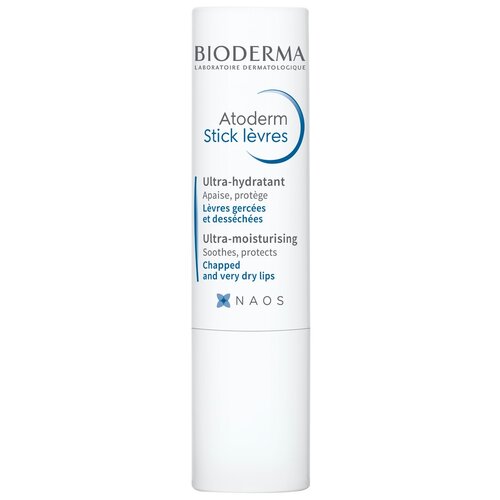 Bioderma Стик для губ Atoderm, прозрачный