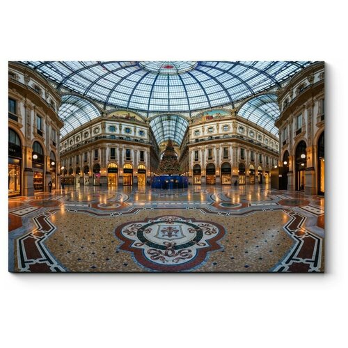 Модульная картина Внутри галереи Виктора Эммануила, Милан70x47