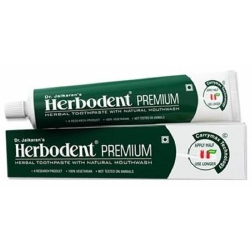 HERBODENT PREMIUM Toothpaste, Dr. Jaikar (хербодент премиум Зубная паста, Доктор Джейкар), 100 г.