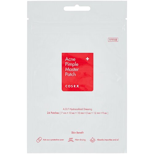 COSRX Патчи от прыщей Acne Pimple Master Patch, 24 шт., 50 г, 8 мл