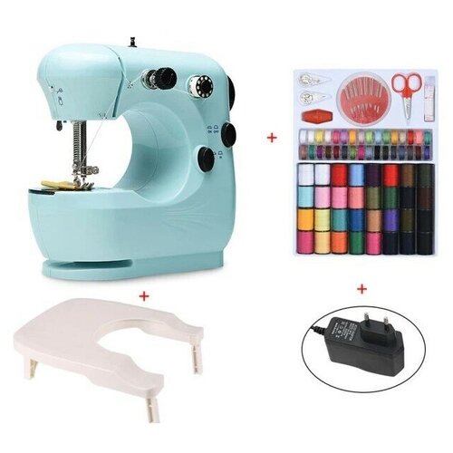 Швейная машинка с ножной педалью + набор ниток в подарок
