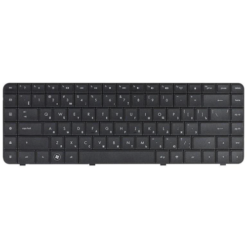 Клавиатура для ноутбука HP Compaq Presario CQ62-205sr черная